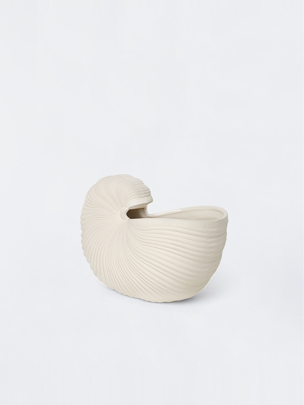 Shell Pot White - Ferm Living