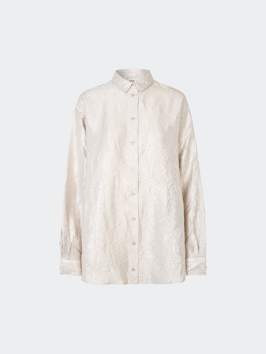 Alfrida Shirt Warm Silver - Samsøe & Samsøe